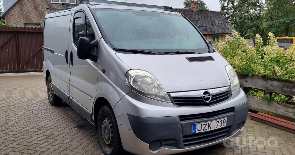 Opel Vivaro 2464cm³ Dyzelis, 2008m, Minivan | autoa.lt
