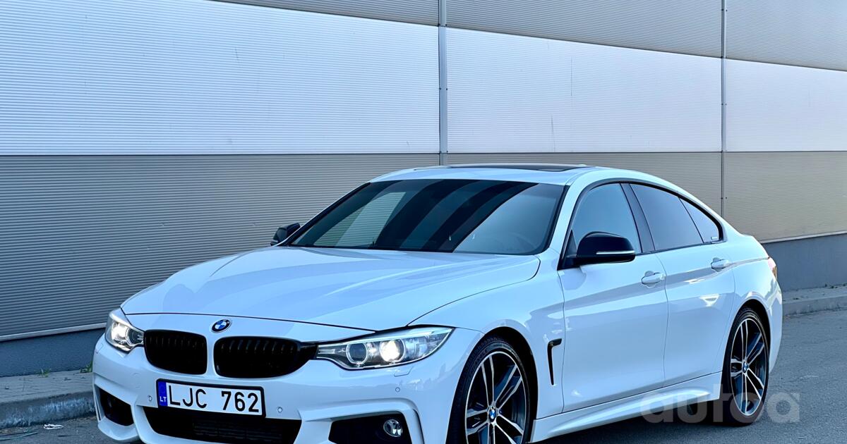 BMW 4 Series 1997cm³ Benzinas, 2015m, Gran Coupe liftback | autoa.lt