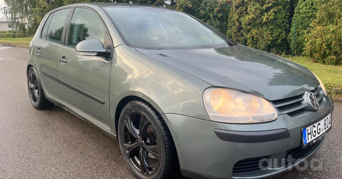 Volkswagen Golf 1900cm³ Dyzelis, 2005m, Hatchback 5-doors | autoa.lt