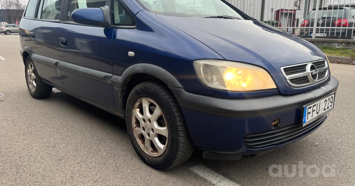 Opel Zafira 1800cm³ Benzinas, 2003m, Minivan 5-doors | autoa.lt