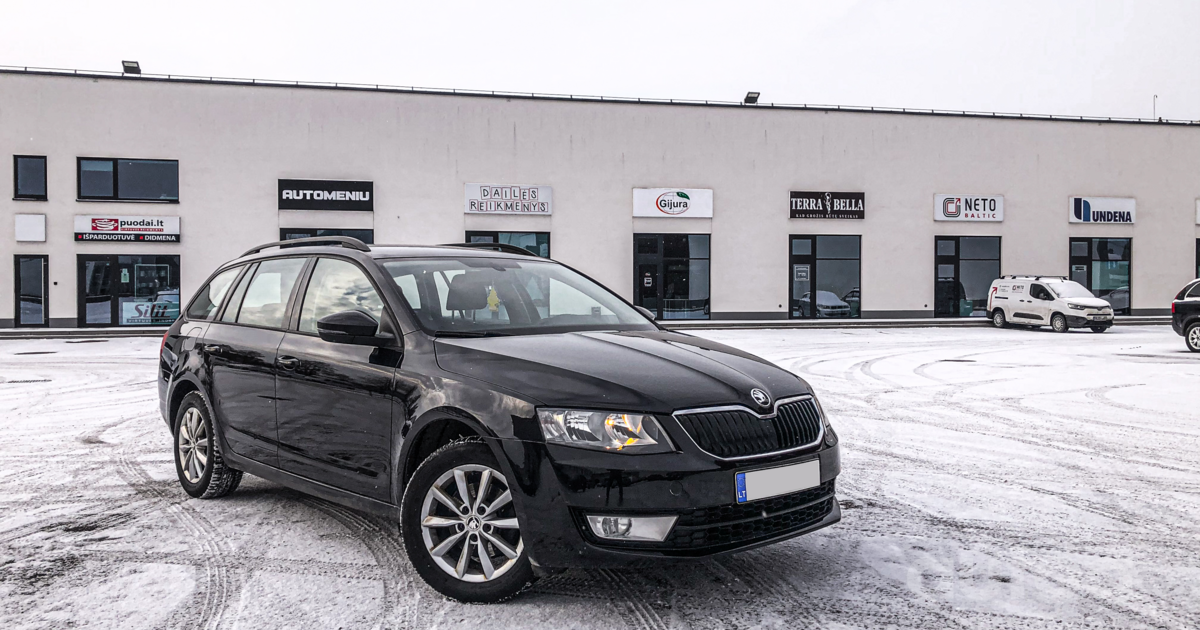 Skoda Octavia 1600cm³ Dyzelis, 2013m, Combi wagon 5-doors | autoa.lt