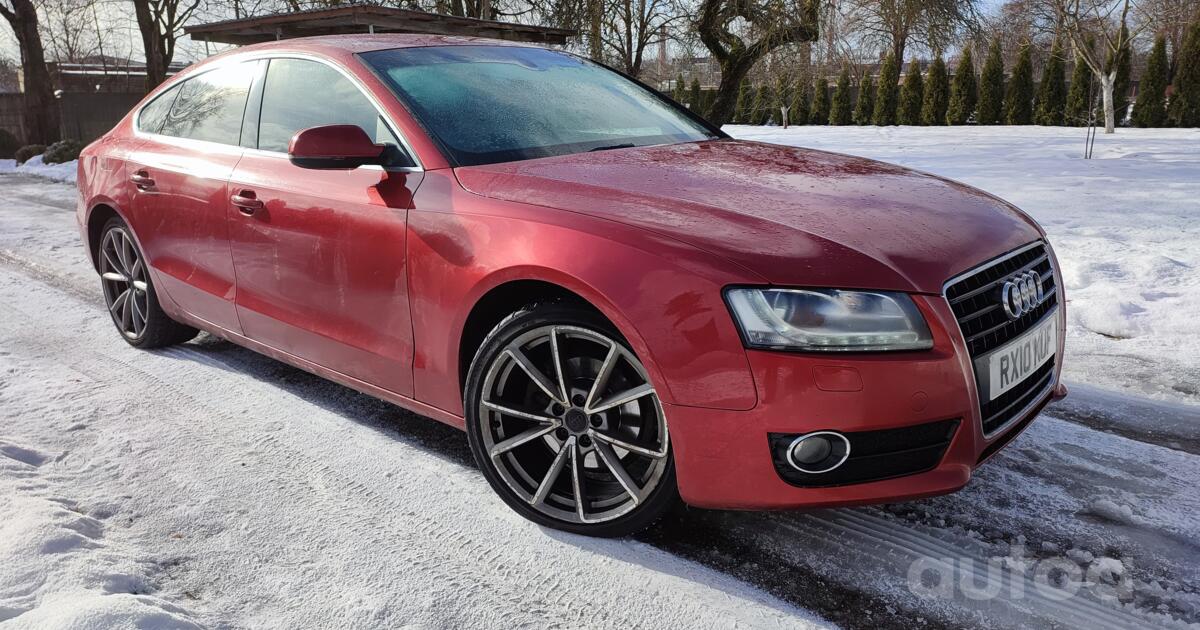Audi A5 2000cm³ Dyzelis, 2010m, Sportback liftback | autoa.lt