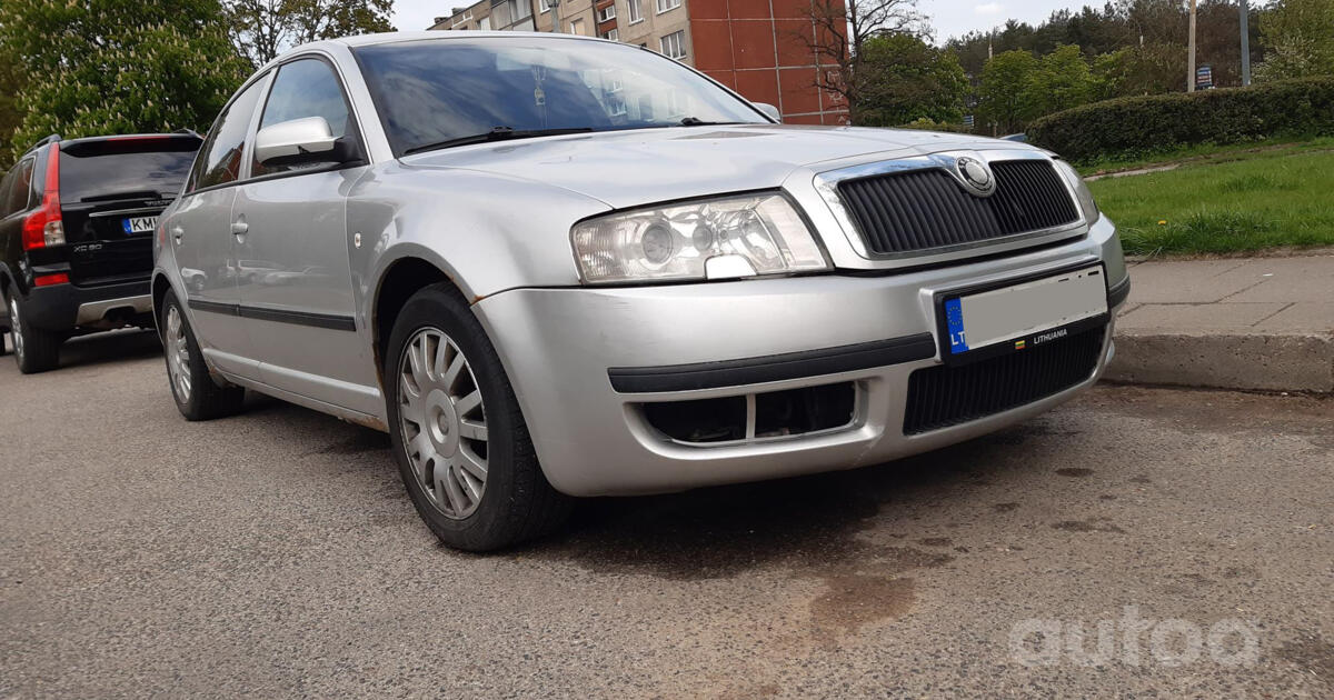 Skoda Superb 1900cm³ Dyzelis, 2003m, Sedan | autoa.lt