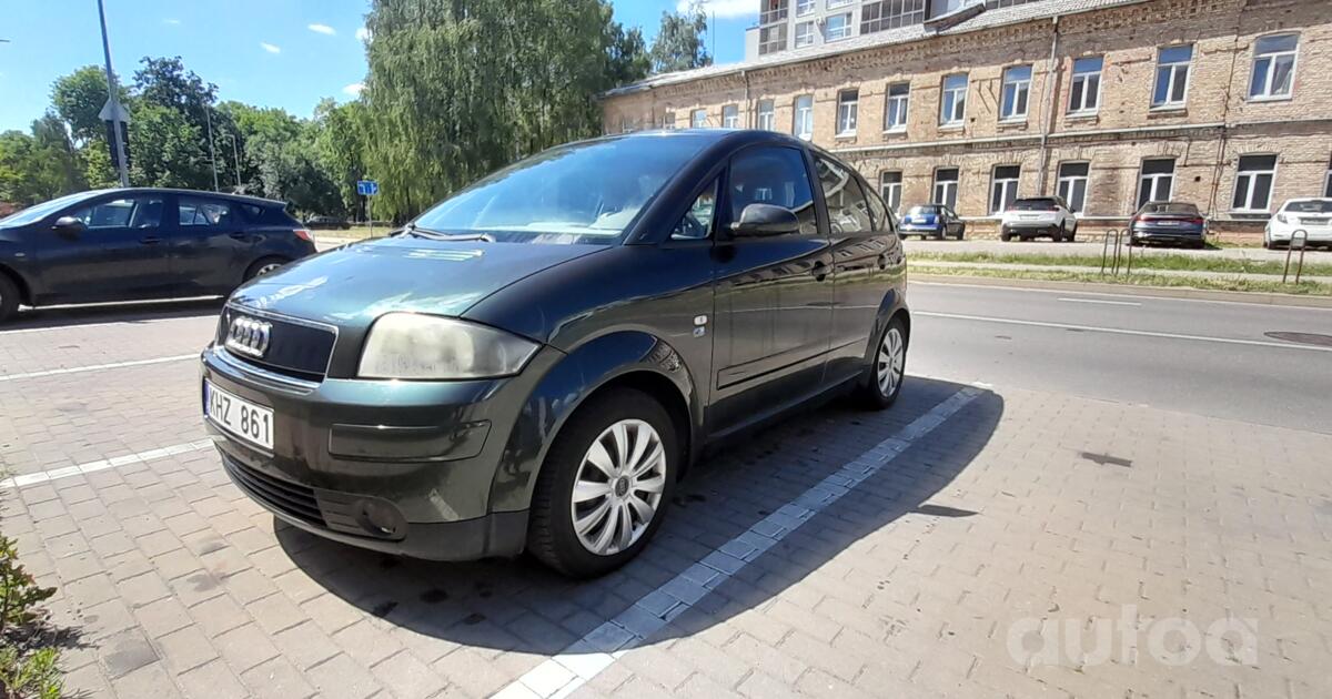 Audi A2 1390cm³ Benzinas, 2000m, Hatchback 5-doors | autoa.lt