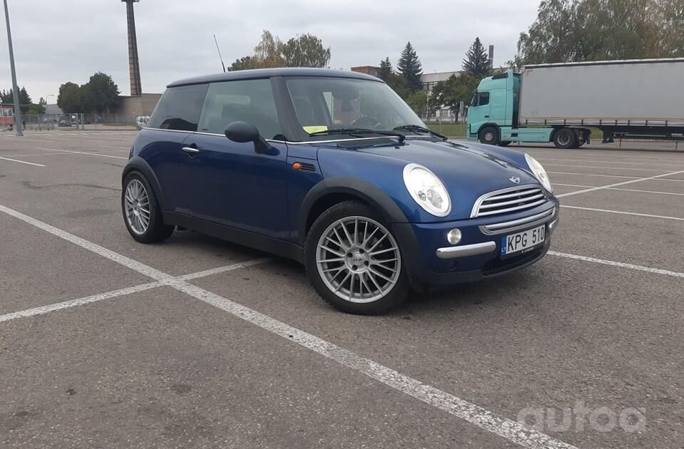 Mini One 1598cm³ Benzinas, 2001m, Hatchback | autoa.lt