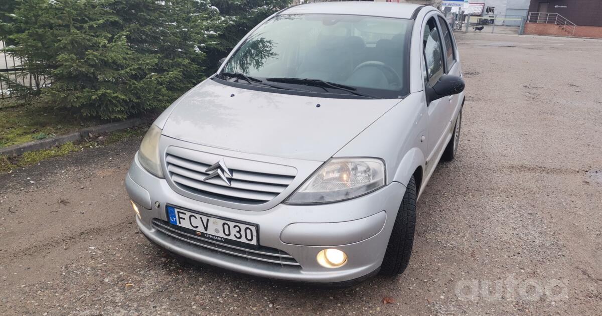 Citroen C3 1394cm³ Dyzelis, 2003m, Hatchback | autoa.lt
