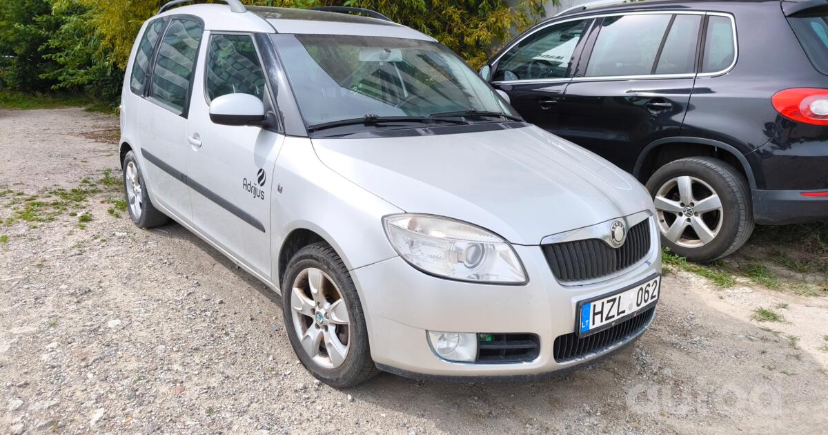 Skoda Roomster 1896cm³ Dyzelis, 2007m, Minivan 5-doors | autoa.lt