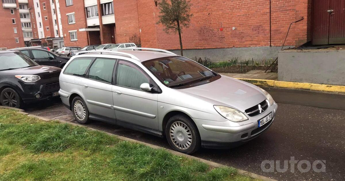 Citroen C5 2200cm³ Dyzelis, 2002m, Break wagon | autoa.lt