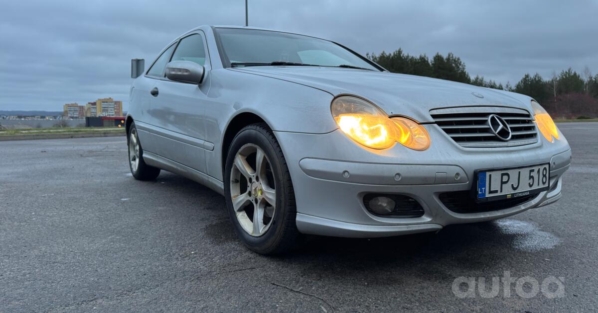 Mercedes-Benz C-Class 220cm³ Dyzelis, 2005m, Coupe | autoa.lt