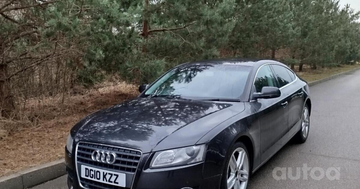 Audi A5 1968cm³ Dyzelis, 2010m, Sportback liftback | autoa.lt