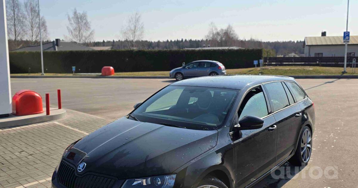 Skoda Octavia RS 1968cm³ Dyzelis, 2015m | autoa.lt