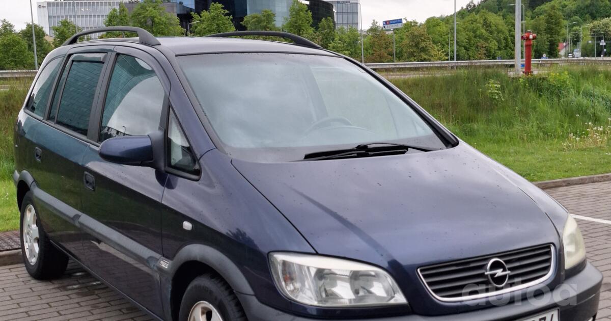 Opel Zafira 1800cm³ Benzinas, 2001m, Minivan 5-doors | autoa.lt