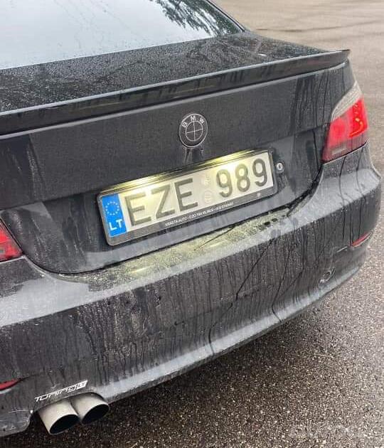 Valstybinis numeris EZE 989 | autoa.lt